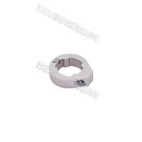 China Round Fixed Aluminum Pipe Joint Silvery White Connecting Pipes For Workbench / Rack for sale