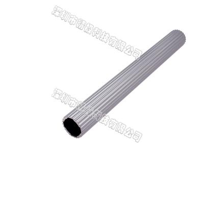 China AL-R Alloy 6063 Aluminum Pipe Silver White For Workbenches for sale