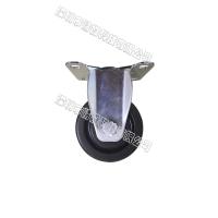 China Flat Fixed 4 Inch Swivel Caster Wheels PU PVC PP For Workbench for sale