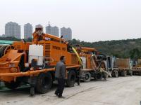 China Wet Concrete Shotcrete Machine 10T Weight for sale