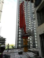 China 31.7m Radius Stationary Concrete Placing Boom HG32Bb Column Design Easy Coupling for sale