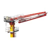 China HG28 Hydraulic Stationary Placing Boom ESSO NUTO H46 5″×3000 Hose Dimension for sale