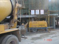 China Motor Power Stationary Concrete Pump Electric - Hydraulic Type HBT60.16.110S for sale
