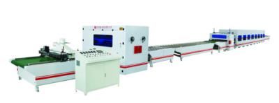China 1300mm Hot Melt Glue Coating Machine 1500-3100mm 5-20m/min 93kw for Composite Door for sale