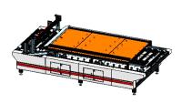 China PVC HPL Hot Melt Laminator PUR Glue Machine 63KW 1300mm Panel Width for sale