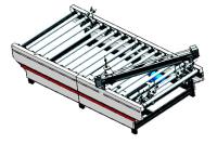 China PVC HPL Hot Melt Laminator PUR Glue Machine 63KW 1300mm Panel Width for sale