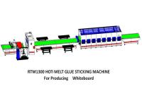 China PUR Hot Melt Glue Automatic Flute Laminator Machine For Whiteboard for sale
