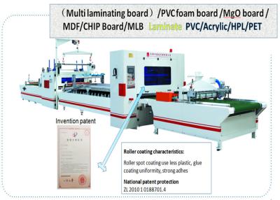 China PVC PET Film Acrylic HPL Coating Laminating Machine 1300mm Width 20m/min Speed Production Line for sale