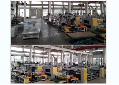 China PVC PET PUR Hot Melt Laminating Machine 63KW 1000-1300mm Acrylic HPL for sale