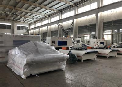 China 63kw Hot Melt Glue Pasting Machine With Auto Cuttor 1000-1300mm for sale