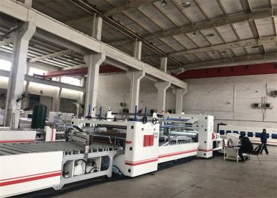 China PVC Film Coating PET Lamination Machine PUR Hot Melt Glue 70Kw 1300mm for sale