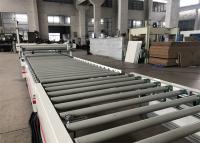 China HPL Acrylic PVC PET PUR Hot Melt Laminating Machine Without Auto Cuttor for sale