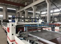 China HPL Acrylic PVC PET PUR Hot Melt Glue Pasting Machine 1000-1300mm Width 70KW for sale