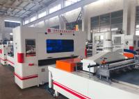 China PVC HPL Acrylic PUR Hot Melt Laminating Machine With Auto Cuttor for sale