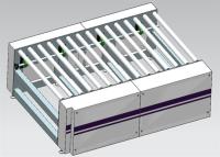 China 11.5kw Fully Automatic Carton Box Case Packing Line with PUR Glue 800mm Working Height for sale