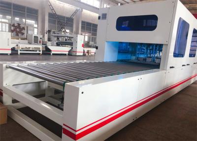 China PUR Glue Fully Automatic Cardboard Box Assembly Machine 400-2400mm 11.5kw for sale