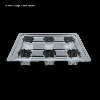 China Custom 6 Cavity PET Jelly Tray with Aluminum Foil Sealing for Food Packaging for sale