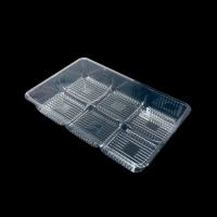 China Custom Food Safe PET Blister Tray with 6 Cavities for Bakery Packaging for sale