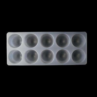 China Custom 12-Cell Anti-Freeze PP Tray for Spherical Pastries for sale