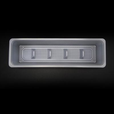 China Custom PP Bread Loaf Tray Food Grade Disposable Bakery Packaging for sale