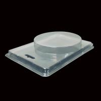 China Custom PET Clamshell Nail Boxes Hinged Blister Packaging for sale