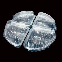 China Custom Food-Grade PET Clamshell Packaging for Slice Cakes for sale