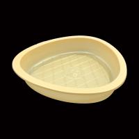 China Custom Gold PP Triangular Chocolate Trays Food-Grade Packaging for sale