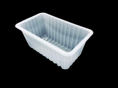 China Custom Food Grade PP Microwavable Meat Tray Sealable Freezer Safe for sale