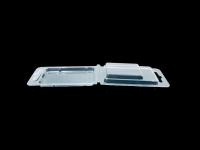 China Custom Food Grade PET Clamshell Packaging with Hanging Tab for sale