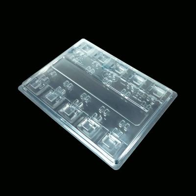 China Custom Anti-Static PET Blister Tray with Lid for Electronics for sale