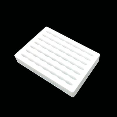 China Custom White PS Matte Serum Bottle Insert Tray for sale