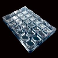 China Cleanroom Production Custom Medical PET Plastic Vacuum Formed Blister Trays for Reagent Kits for sale