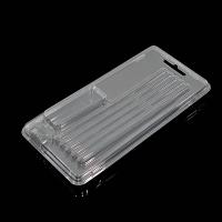 China Custom Transparent PET Plastic Blister Packaging Clamshell Cases with Recyclable Material and Customizable Design for sale