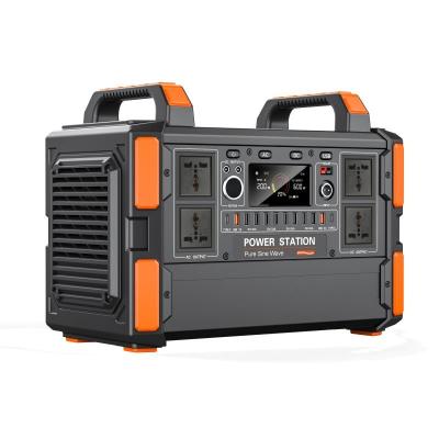 China 110V 220V Lithium Ion Battery Off Grid Portable Solar Generator 1000W 1500W 2000W 3000W Portable Power Station for sale
