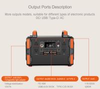 China 1200w Portable Outdoor Power Supply Large Capacity Energy Storage 220v High Power Mobile Charger Solar Panel Power Station for sale