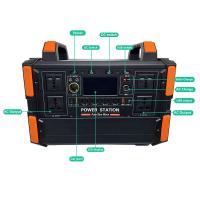China Portable 1200W Solar Power Station Must Essential Outdoor Battery Power Generator With 230V For Home Use US Plug Type for sale
