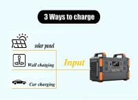 China Portable 1200WH Lithium Solar Generator Customized AC 110V/230V Power Station With MPPT Controller For Outdoor Camping Hiking for sale