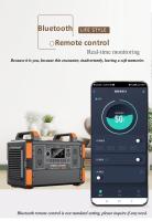 China Portable 1200WH Lithium Solar Generator Customized AC 110V/230V Power Station With MPPT Controller For Outdoor Camping Hiking for sale