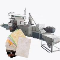 China 20m UV Board Extrusion Line With 3 Phase Power For PVC Plastic Manufacturing for sale
