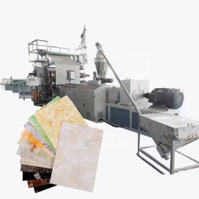 China 20m UV Board Extrusion Line With 3 Phase Power For PVC Plastic Manufacturing for sale