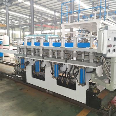 China Plastic Material PVC Foam Board Extrusion Line Vertical Type Three Roller Calendars for sale