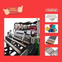 China Three Roller Calendar Alloy Steel Raw Material PVC Foam Board Extrusion Line for sale