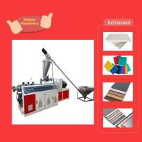 China 1220mm Width PVC Foam Board Extrusion Line With Automatic Cutting Machine 400kg/H for sale