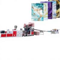 China 50Hz 380V 3 Phase UV Coating Extrusion Line With 6 Heating Zones Water Cooling System for sale