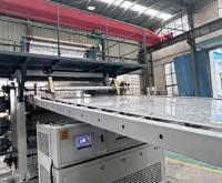 China 500-1000Kg/H UV Board Extrusion Line With PLC Control Touch Screen 6 Heating Zones for sale