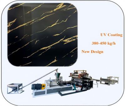 China UV Coating Extrusion Line With PLC Control Touch Screen 30 Meters 500-1000Kg/H for sale