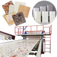 China PLC Control With Touch Screen UV Board Extrusion Line 500-1000Kg/Hour 30 Meters Line Length for sale