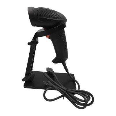 China Kebo SK-3000 OEM Acceptable 1D Laser Wired QR code Barcode scanner With holder for sale