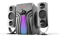 China 4Ω 2.1 Multimedia Speaker System with 50W Power and Bluetooth Connectivity for Home Theater for sale