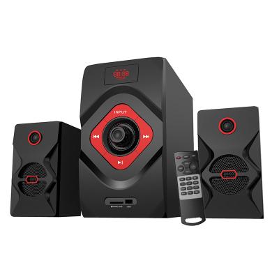 China 2.1 Multimedia Speaker System 50W with 5.25-inch Subwoofer and Bluetooth Connectivity for Gaming and Music for sale